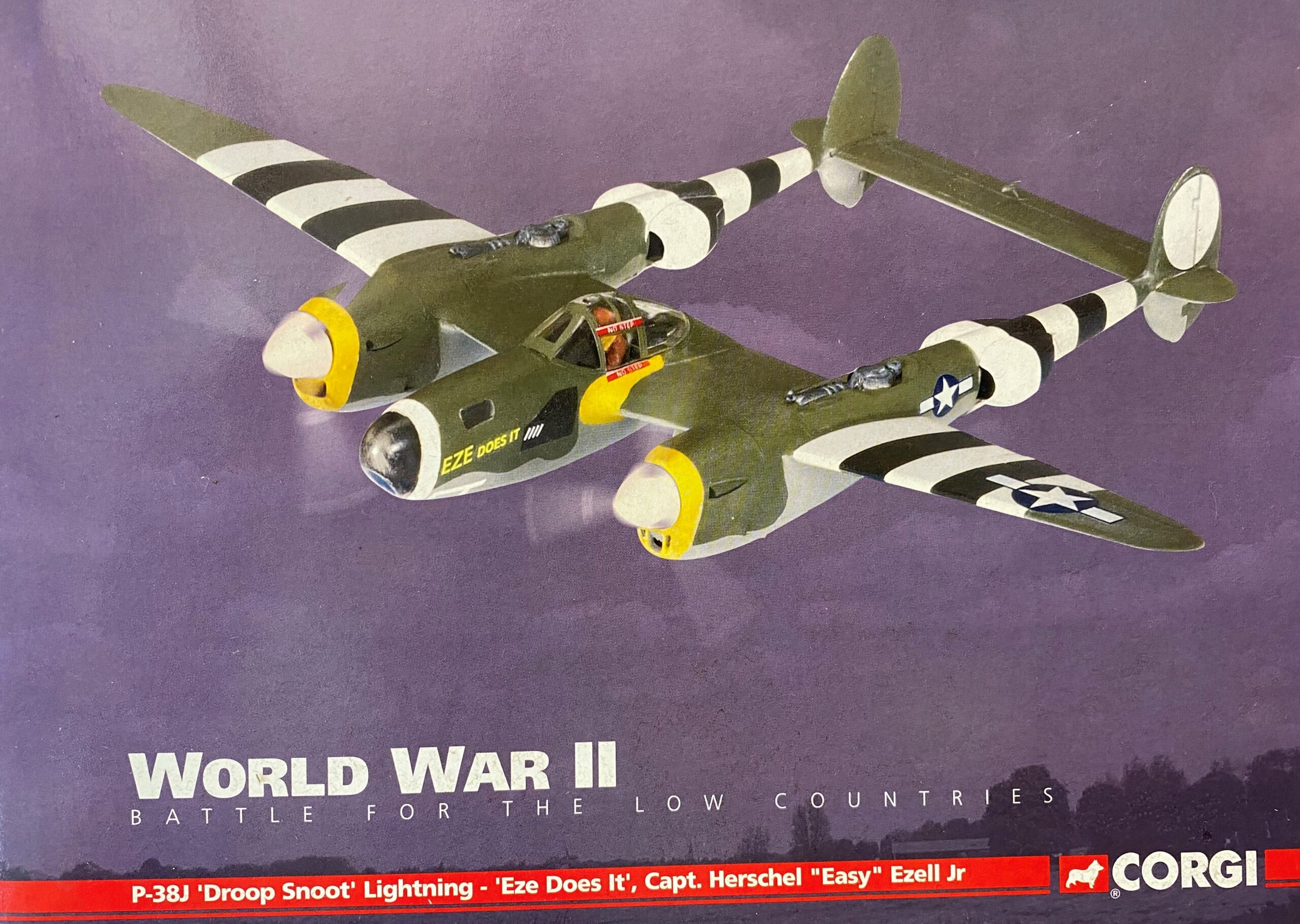 Corgi Lockheed P-38J ' Droop Snoot' (Bombardier in nose) 1:72 cg67 ...