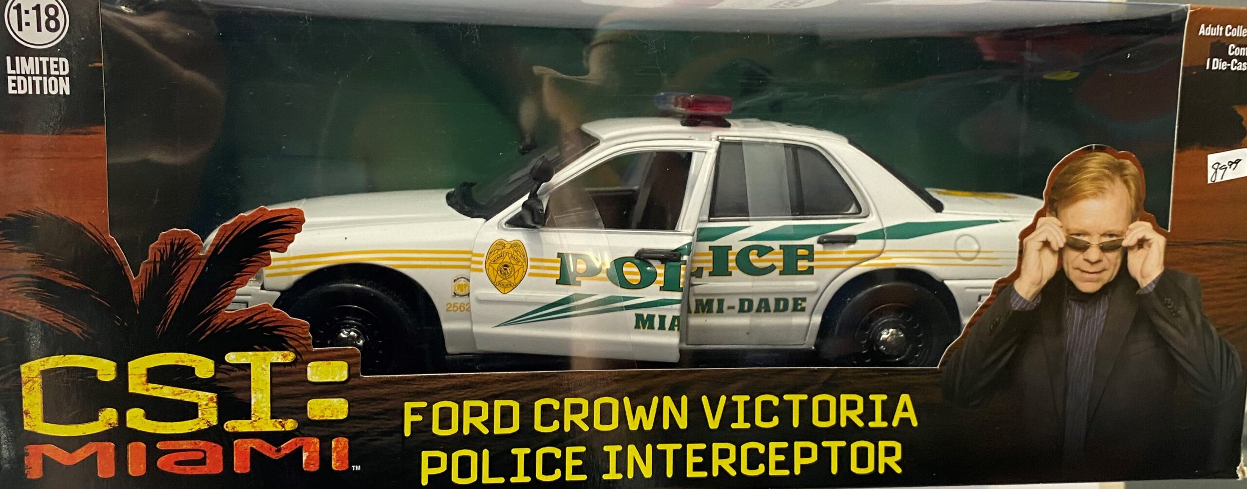 Greenlight Ford Crown Victoria "CSI Miami " 1:18 - Big Bill's Die Cast