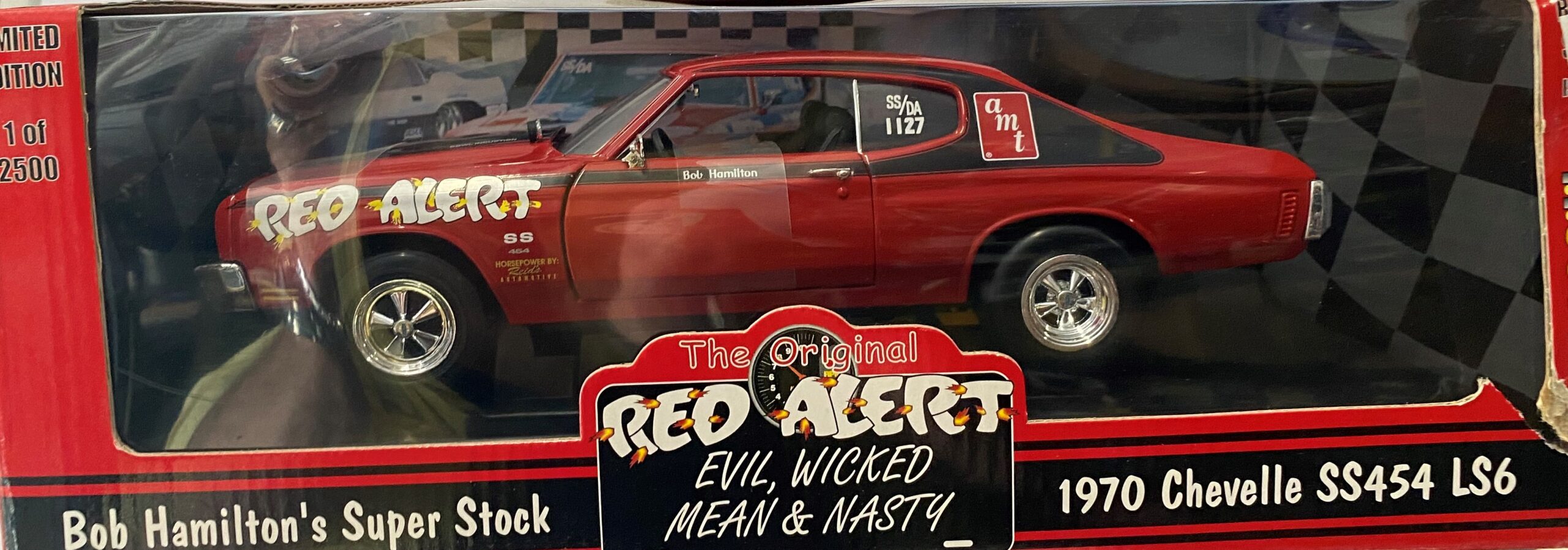 Ertl '70 Chevelle SS454 LS6 ( Bob Hamilton's) "RED ALERT" 0ne of 2500 1 ...
