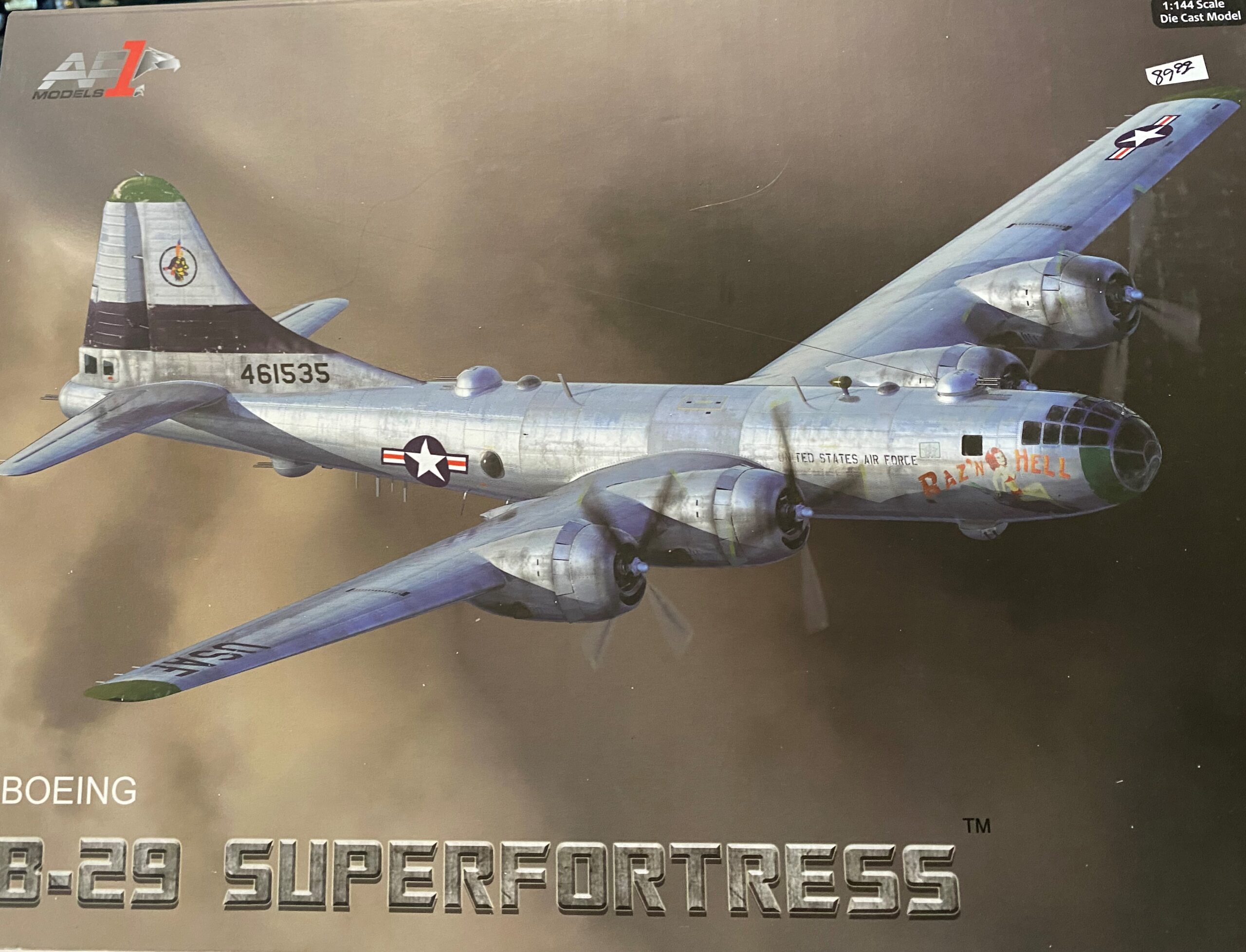 Airforce One Boeing B-29 Superfort 1:144 - Big Bill's Die Cast