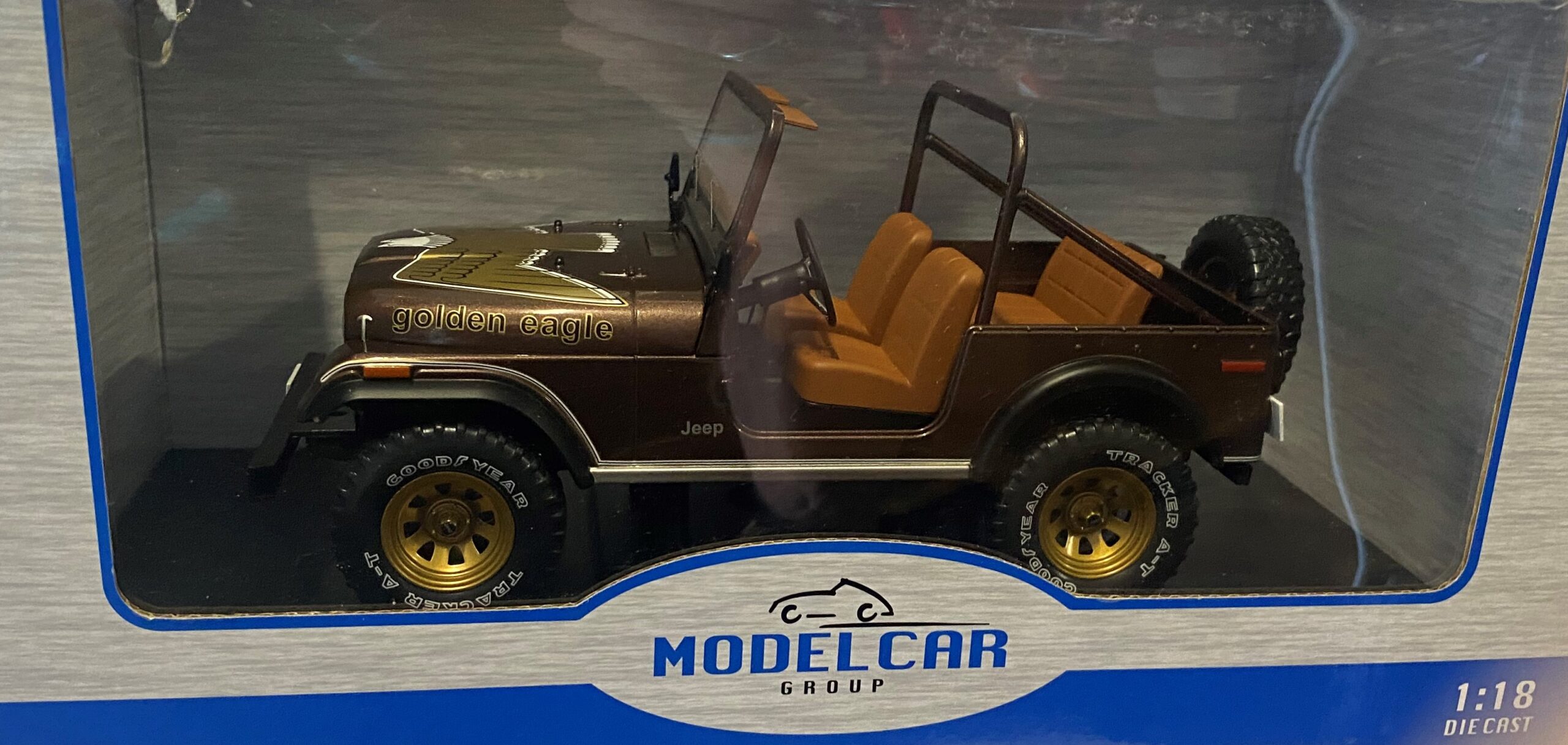 Model Car Jeep CJ 7 1:18 - Big Bill's Die Cast