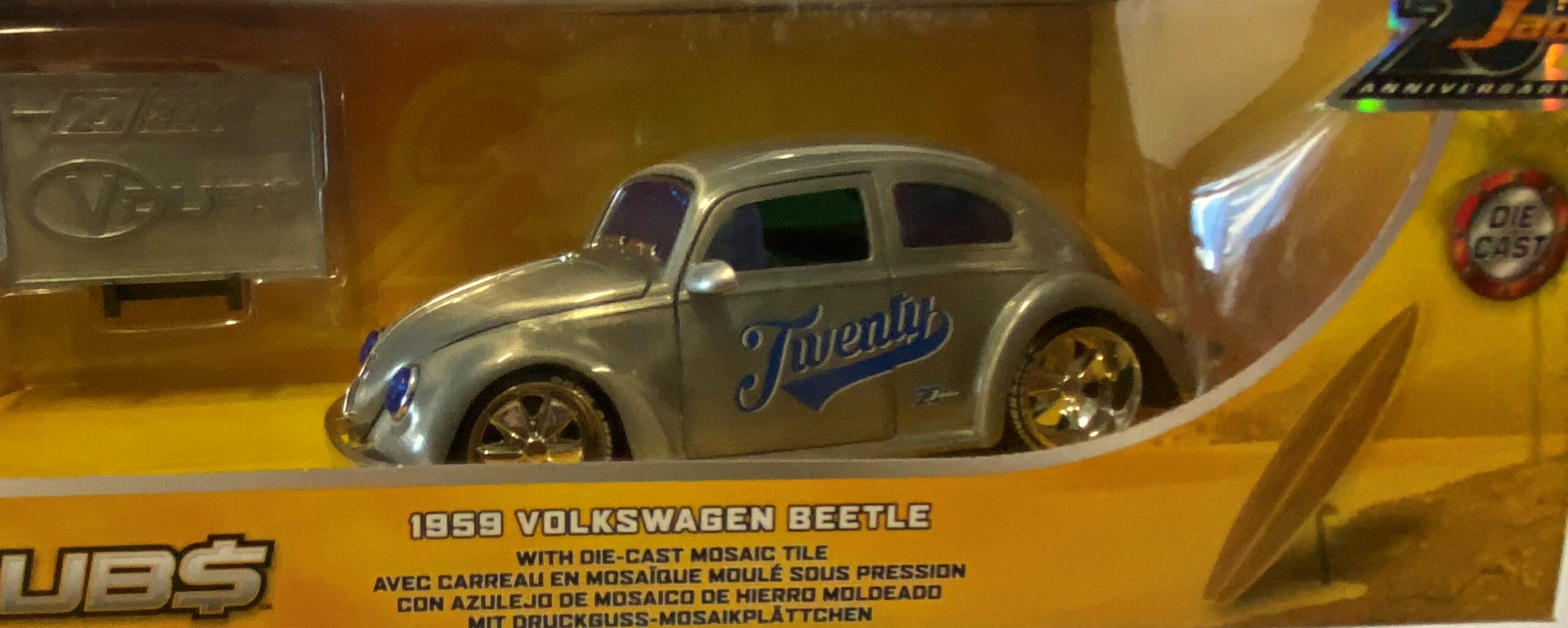 VDUBS '58 VW Beetle 1:24 - Big Bill's Die Cast