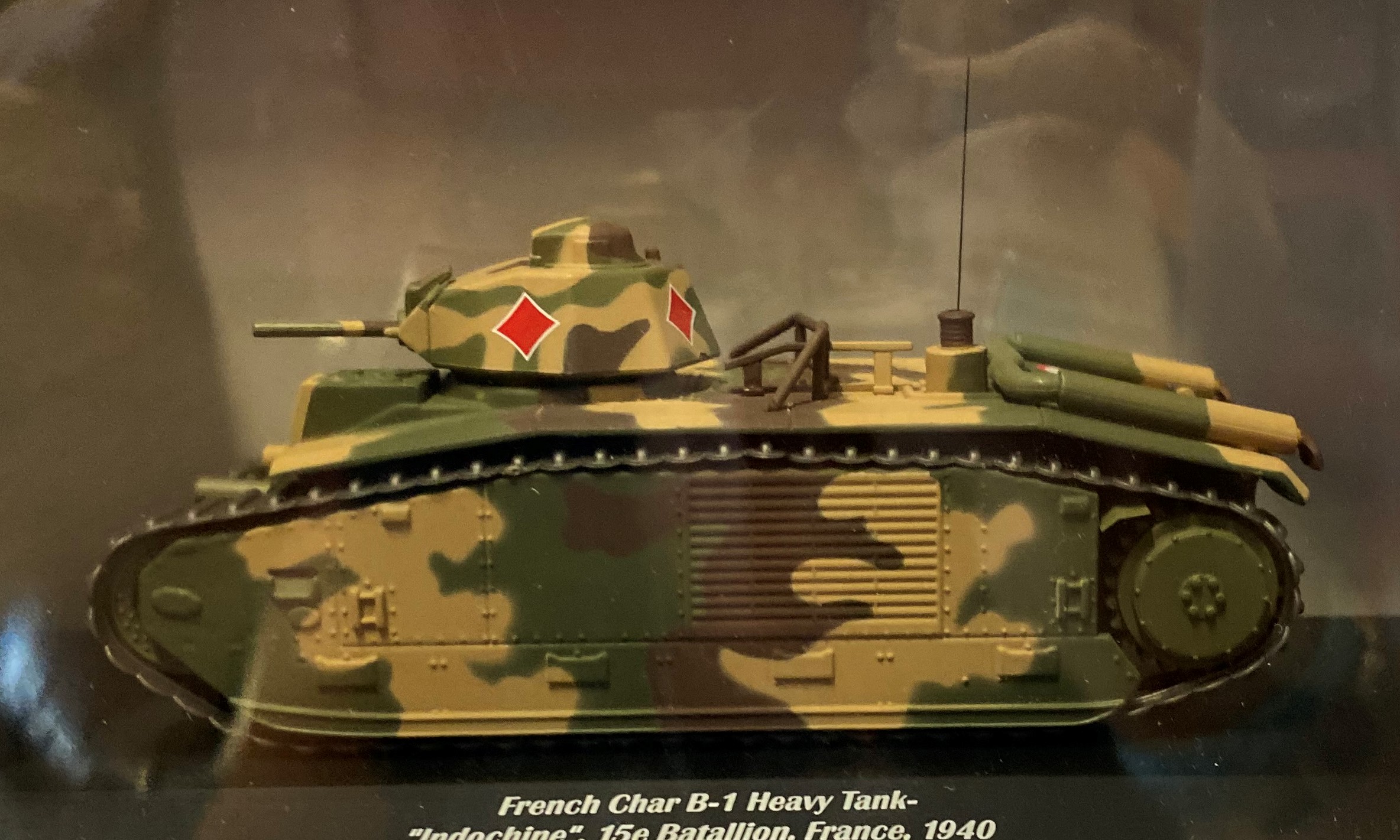 Atlas French Char B-1 Heavy Tank #A5 1:48 - Big Bill's Die Cast