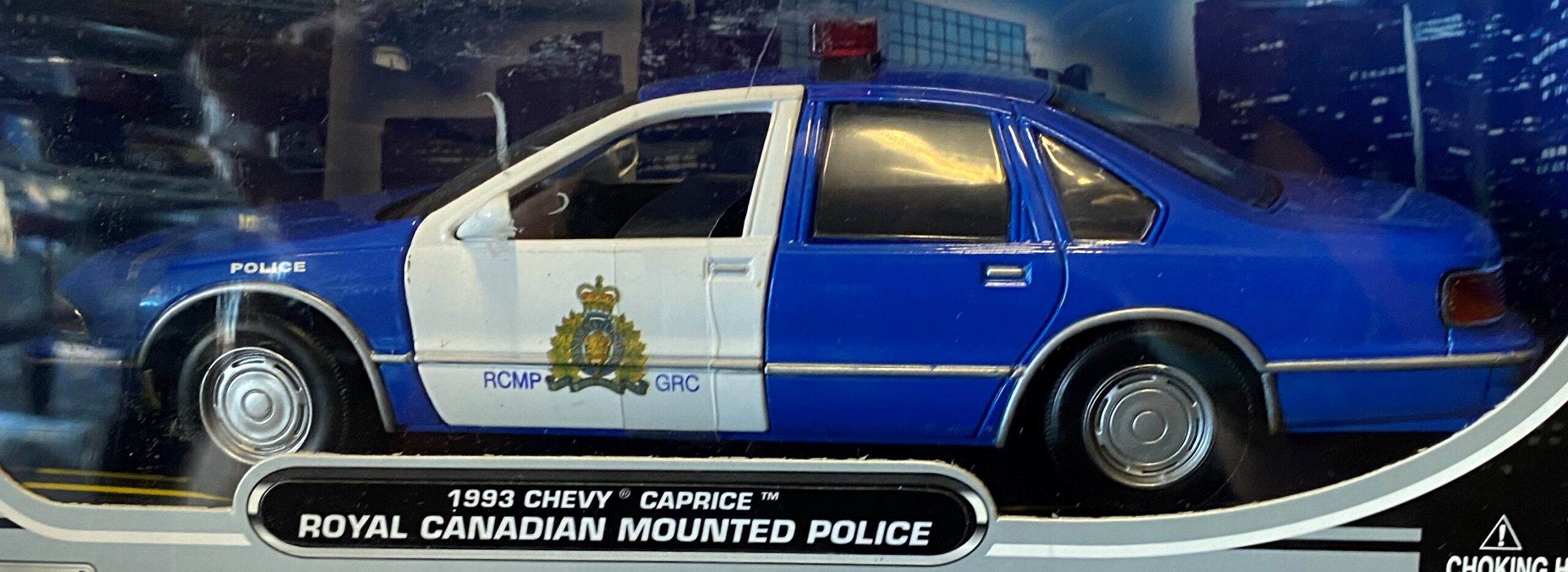 Motor Max '93 Chevy Caprice Royal Canadian Mounted Police 1:24 - Big ...