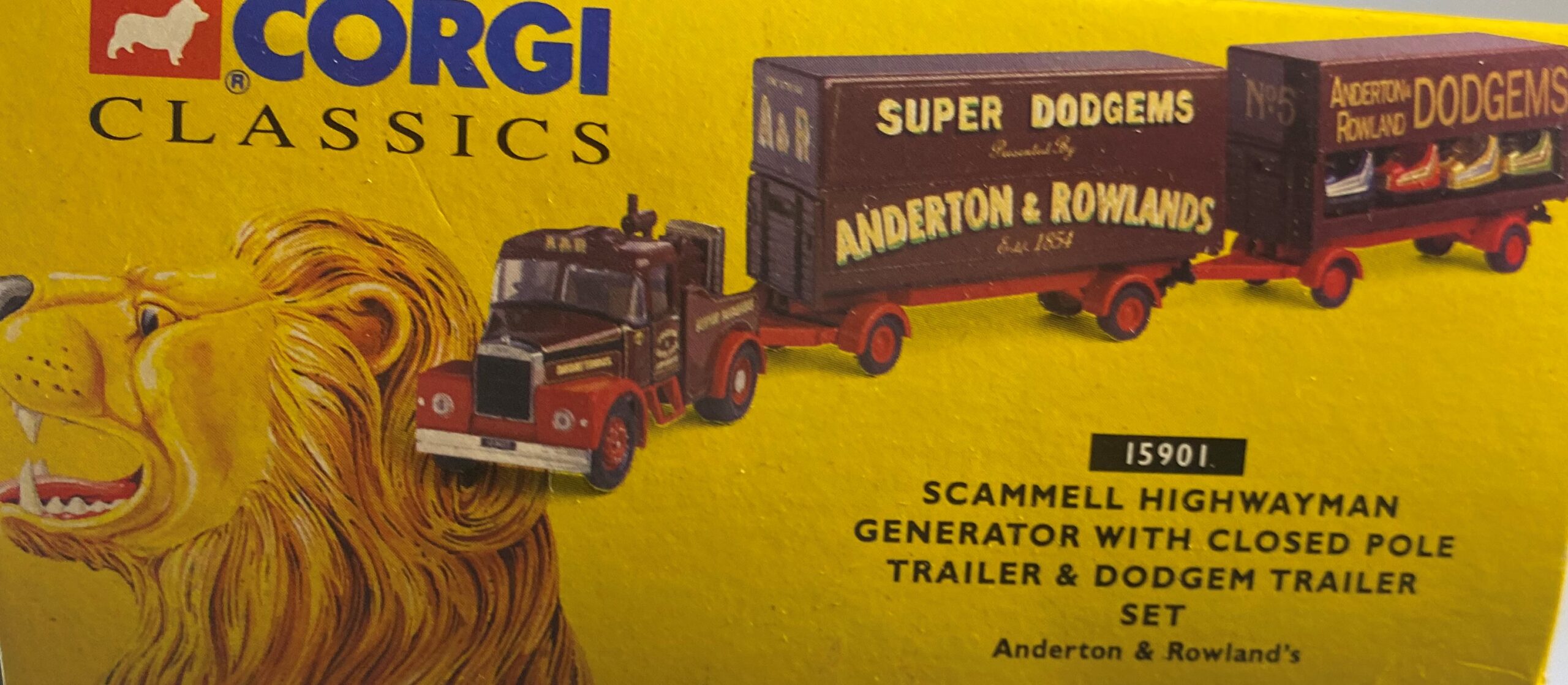 Corgi Circus Trucks 1:50 - Big Bill's Die Cast