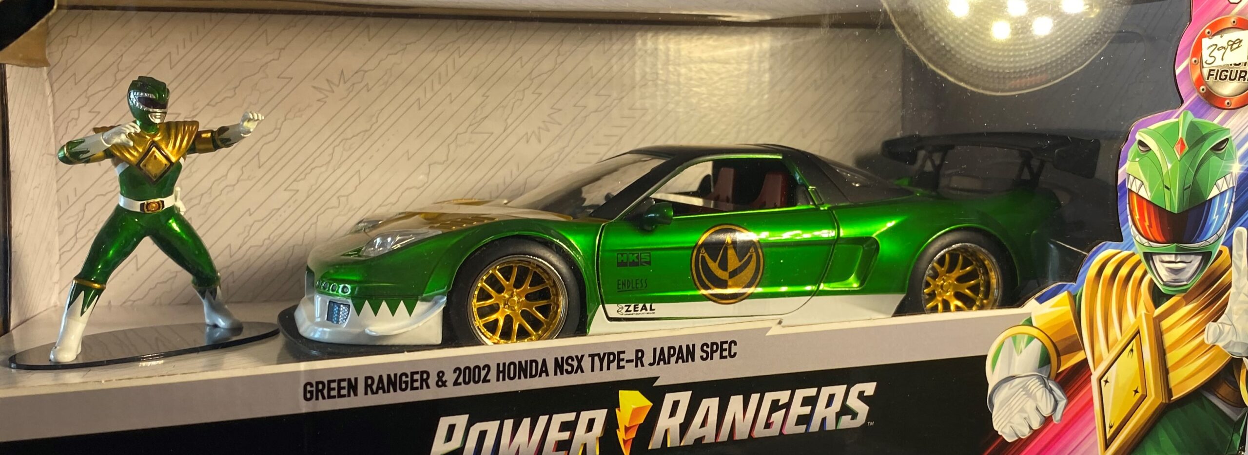 Jada 'Power Rangers" '02 Honda NSX Type-R 1:24 - Big Bill's Die Cast