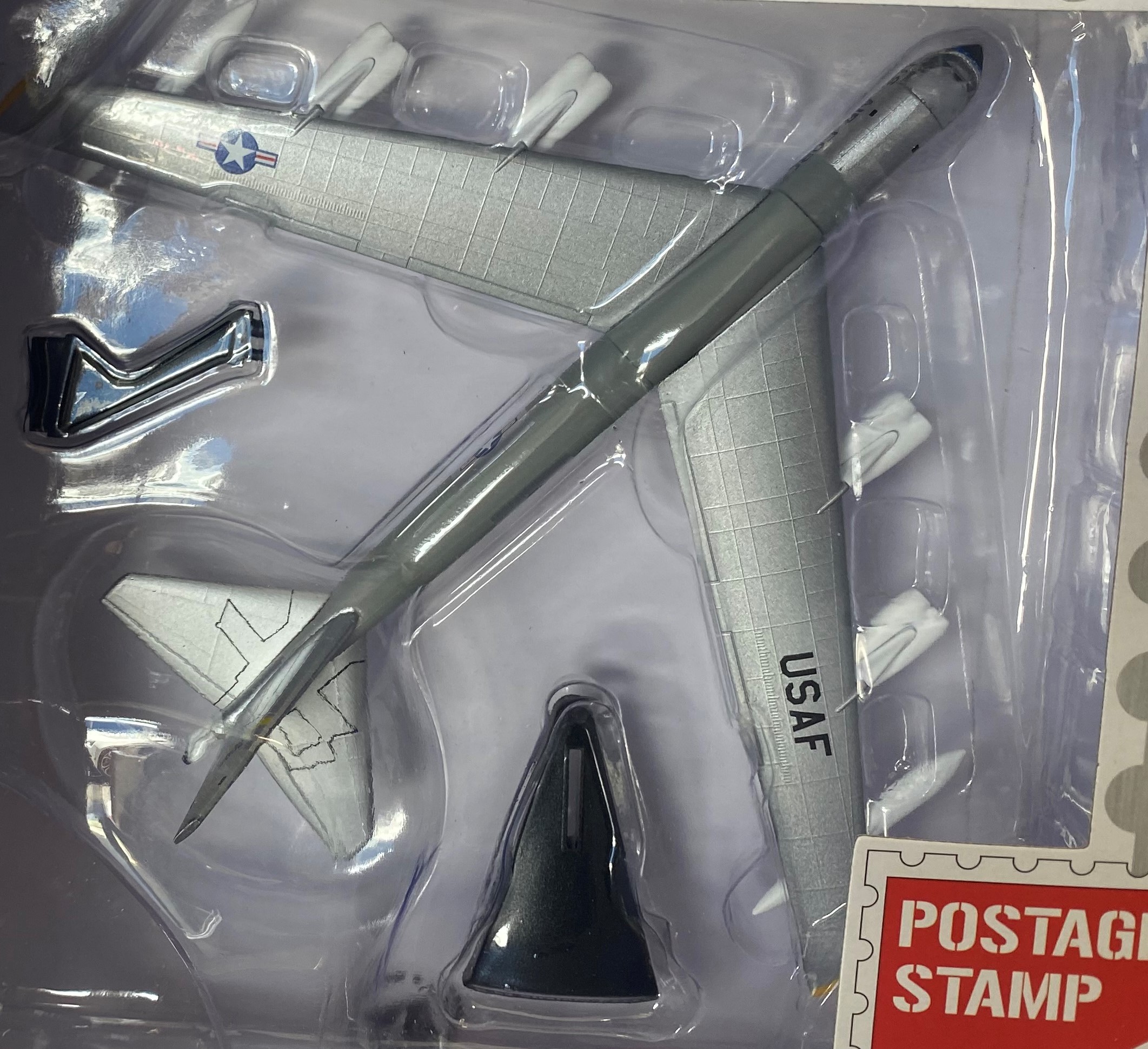 Postage Stamp B-52 - Big Bill's Die Cast