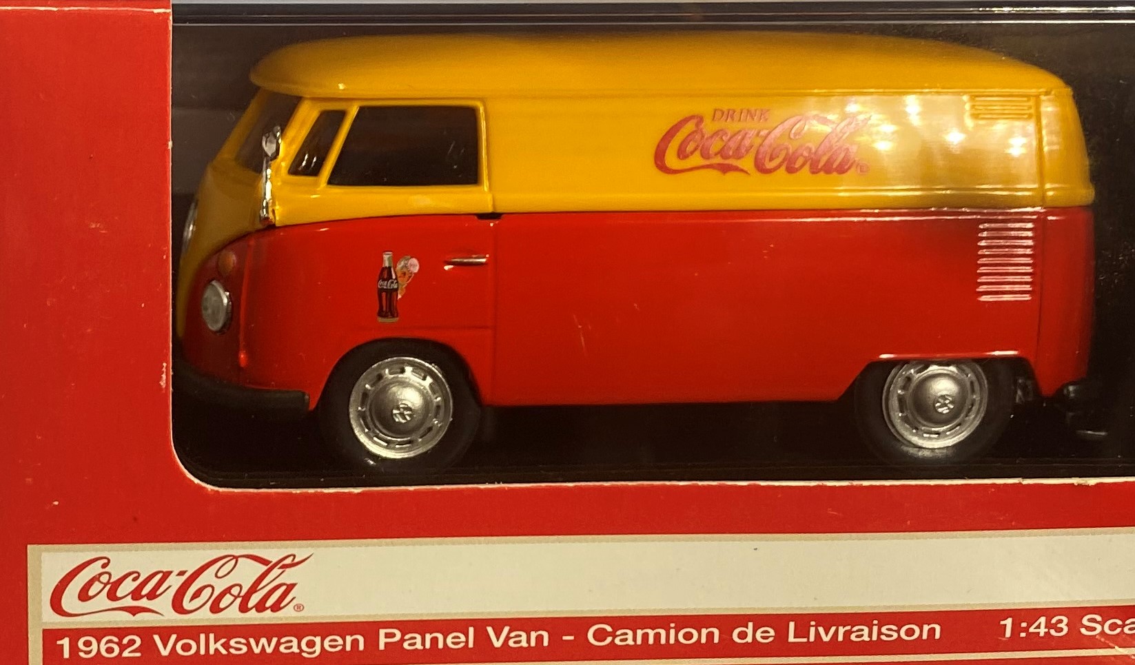 Solido VW Panel Van '62 Coca Cola 1:43 - Big Bill's Die Cast