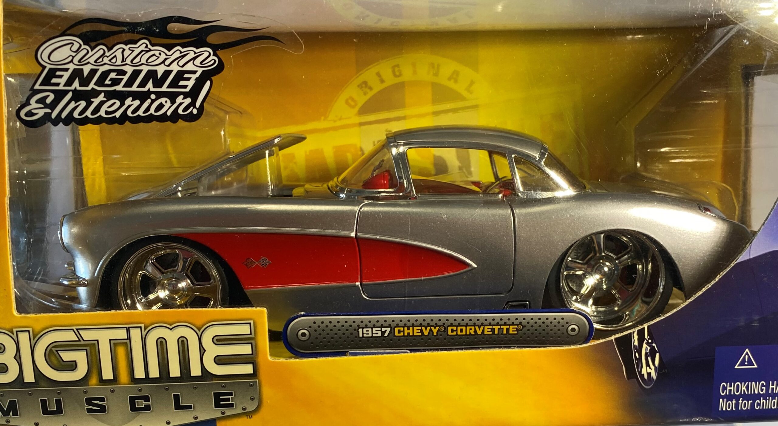 JADA '57 Corvette (Dub City) 1:24 - Big Bill's Die Cast