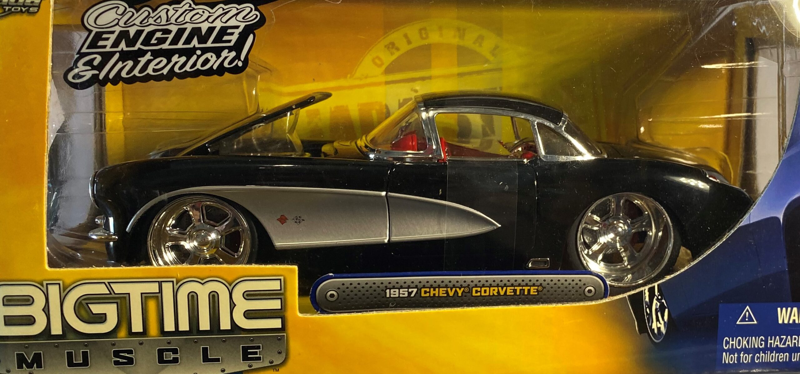 JADA '57 Corvette (Dub City) 1:24 - Big Bill's Die Cast