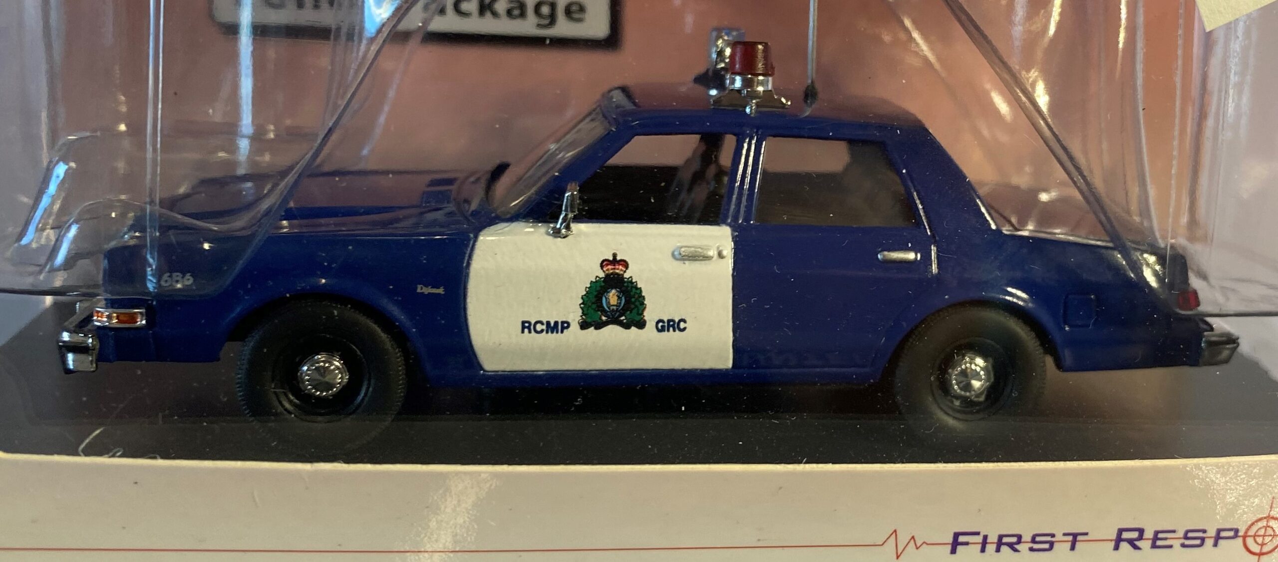 1st Response Dodge Diplomat Canada RCMP 1:43 - Big Bill's Die Cast