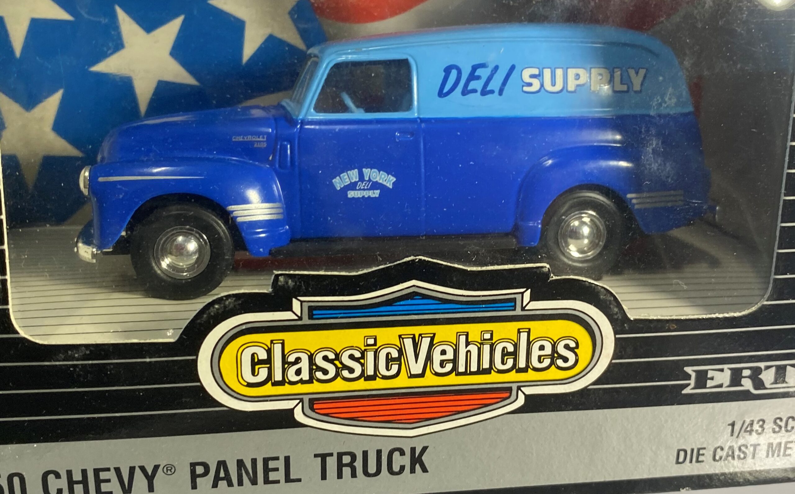 ERTL '50 Chevy Panel Truck 1:43 Made in '93 - Big Bill's Die Cast