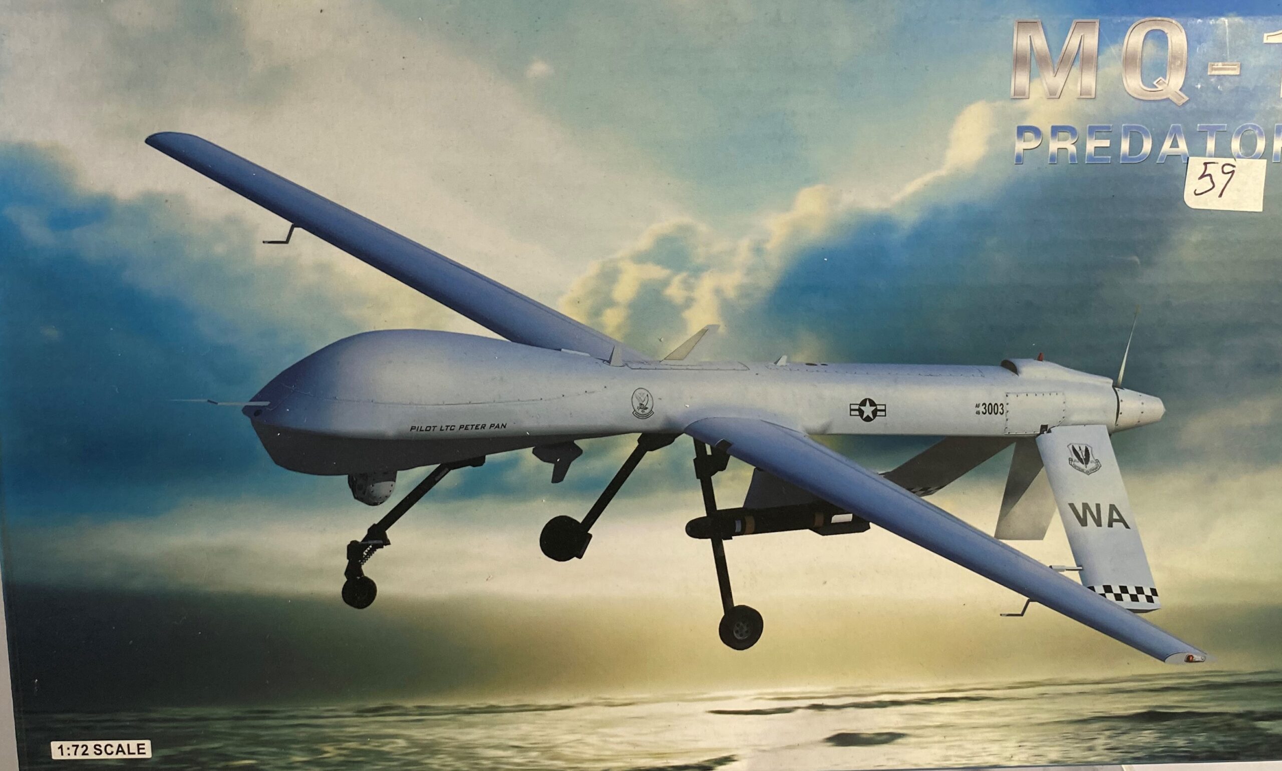 Air Force One MQ-1 Predator (Drone) 1:72 - Big Bill's Die Cast