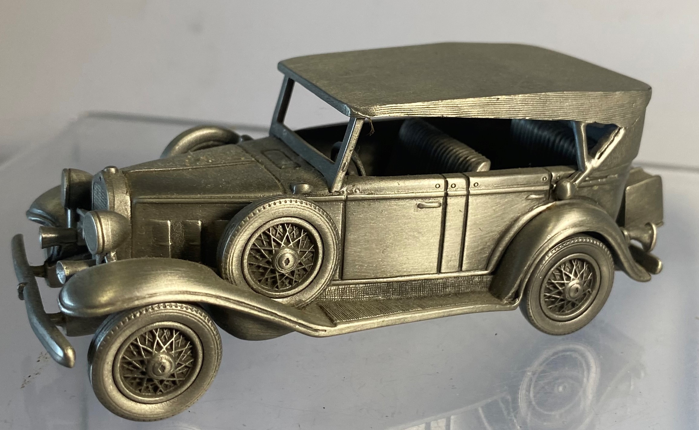 Danbury Mint '32 Chevy. Phaeton (Pewter) 1:43 Md. in England - Big Bill ...