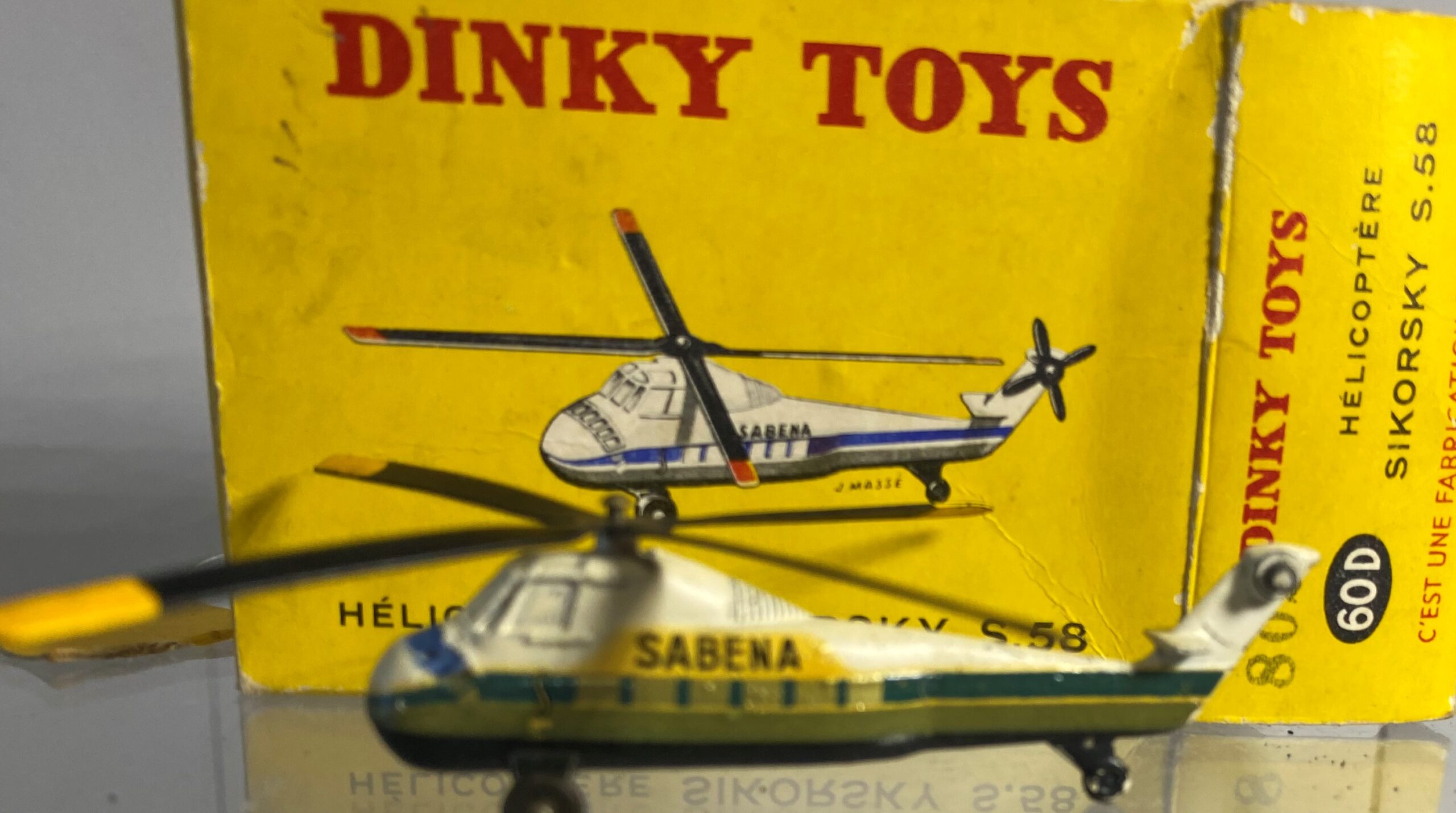 Dinky #60-D SIKORSKY S-58 Helicopter Md. in GB Circa 1957-59 - Big Bill ...