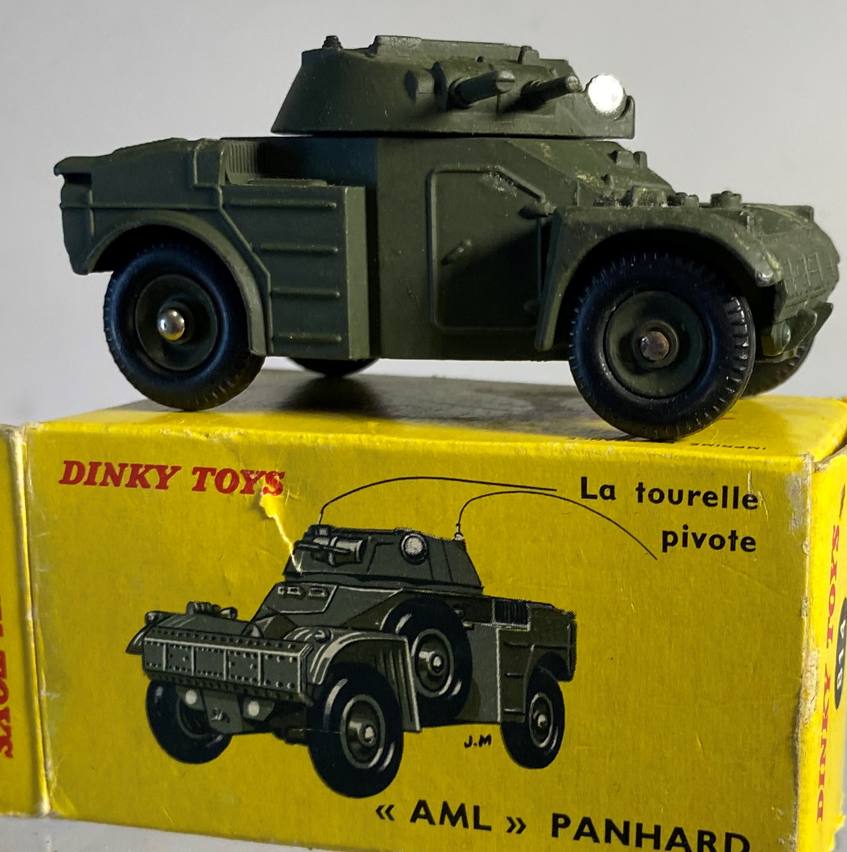 Dinky #814 "AML" Panhard Md. in France Circa 1963-71 - Big Bill's Die Cast