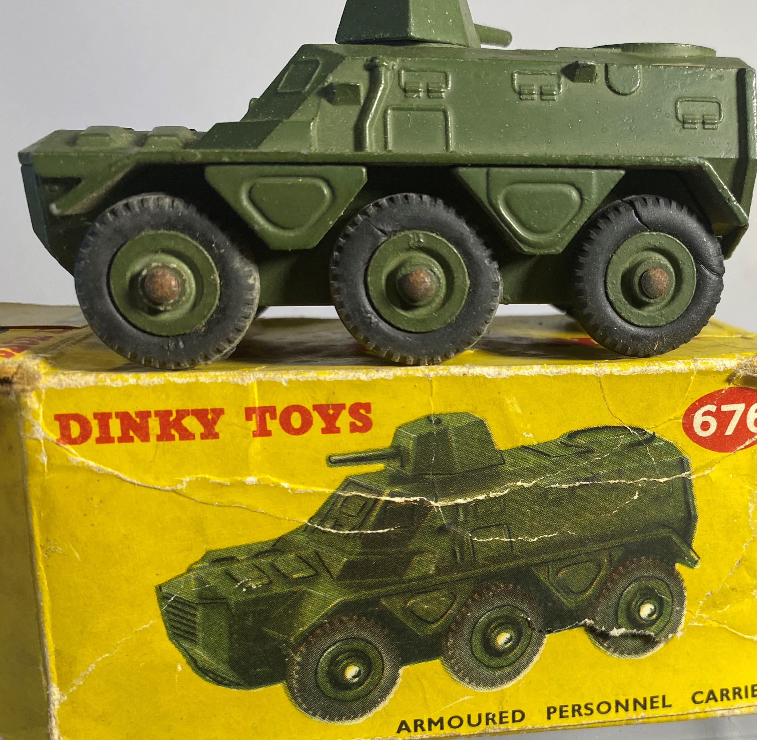 Dinky #676 Armoured Personnel Carrier Md. in GB Circa 1972-76 - Big ...