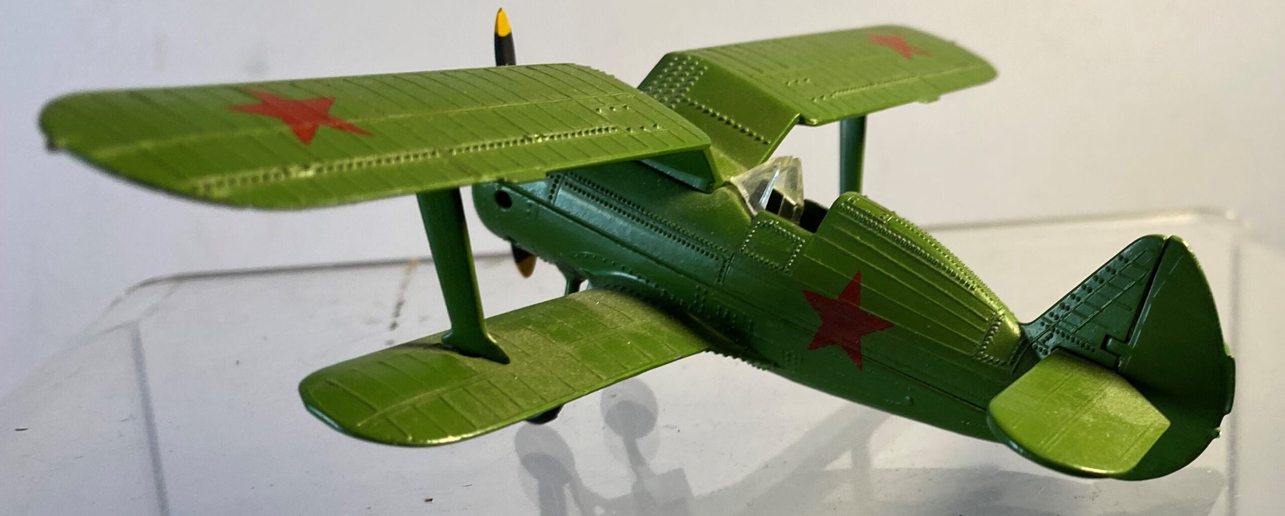 WWII Soviet Bi-Plane Made In CCCP Circa '80s 1:72 - Big Bill's Die Cast