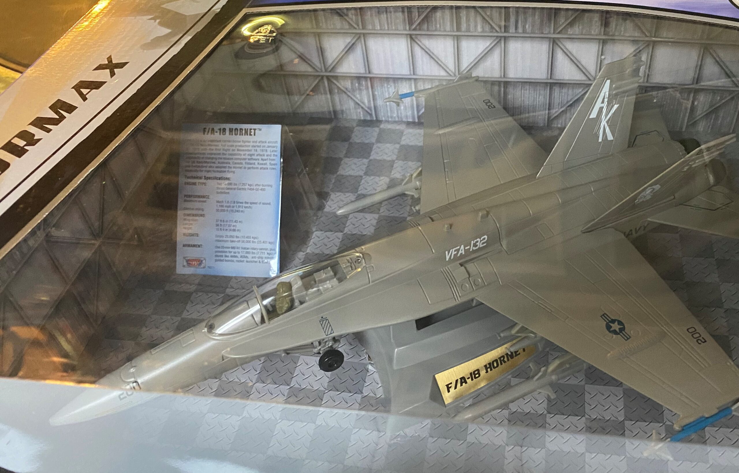 Motormax F-18 1:48 (Skywings) - Big Bill's Die Cast