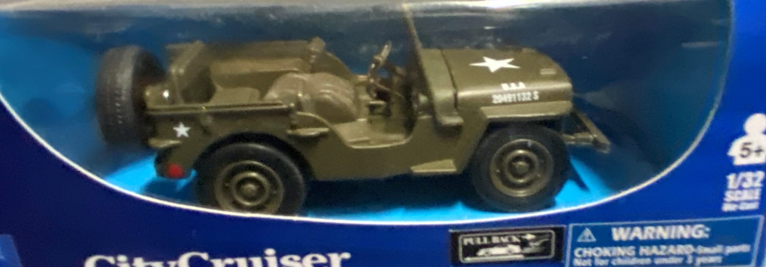 New Ray Jeep WW2 1/32 - Big Bill's Die Cast