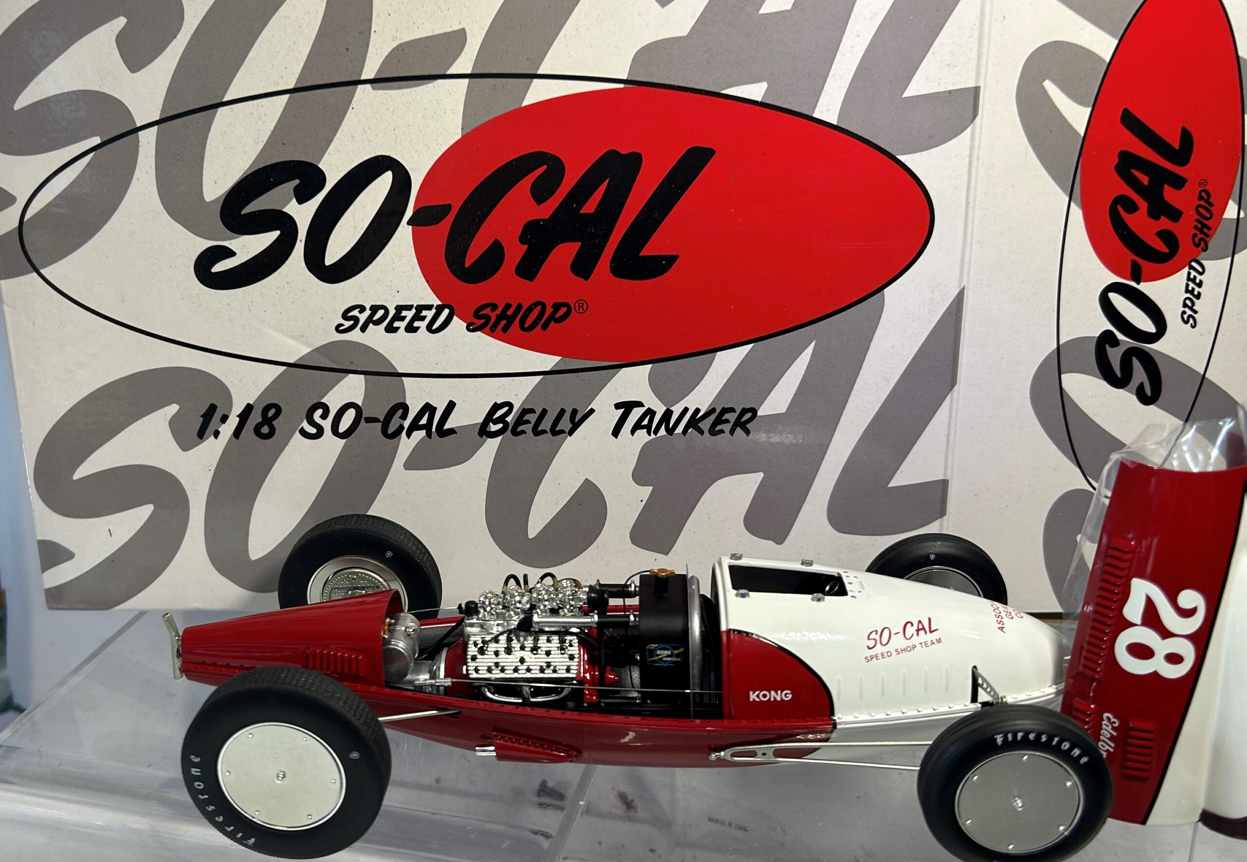 So Cal Belly Tanker 1:18 - Big Bill's Die Cast