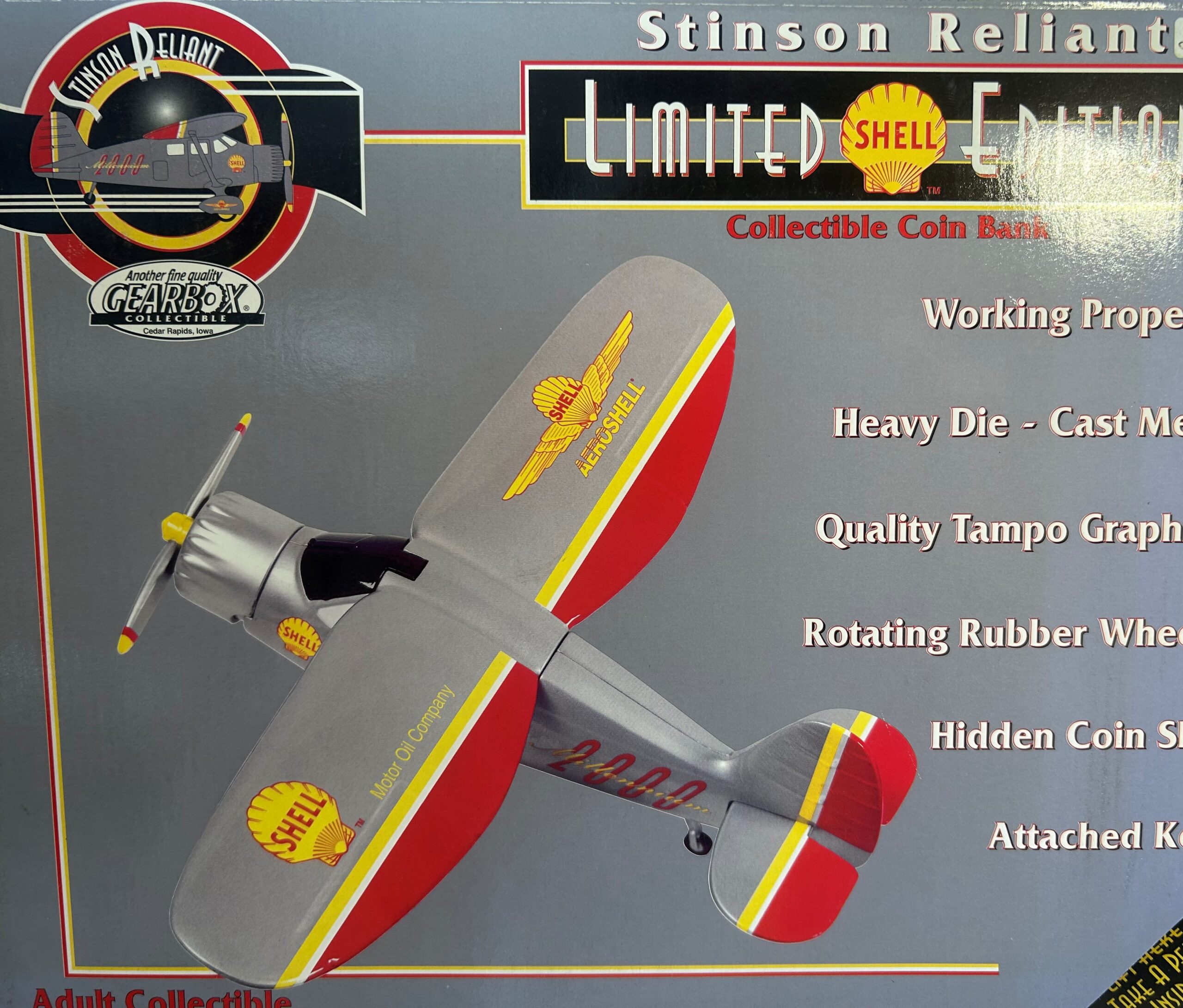Gearbox Stimson Reliant (SHELL) 1:48 - Big Bill's Die Cast