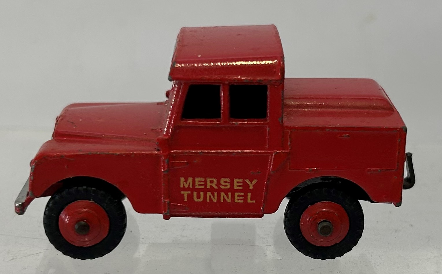 Dinky Mersey Tunnel police Land-Rover (255-G) Circa '55-'61 1:50 - Big ...